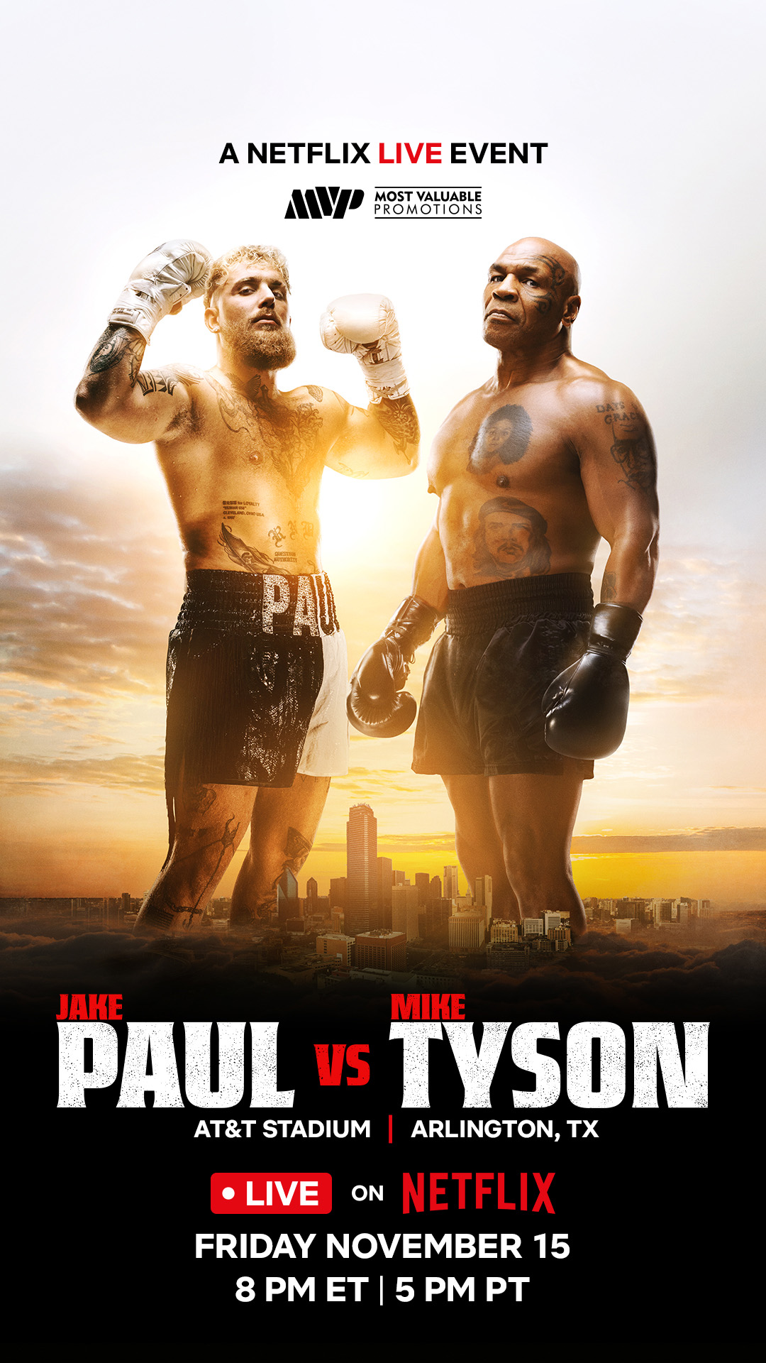 Miller's Ale House - Tyson vs. Paul Watch Party